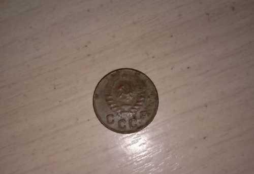 Монета 10копеек 1944г