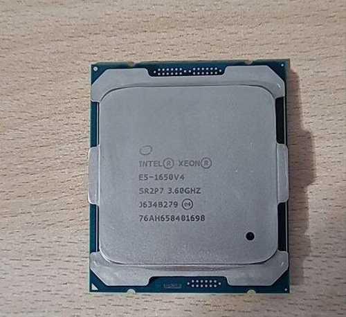 Intel Xeon 1650v4