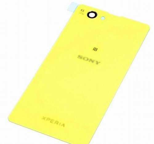 Задняя крышка для Sony Z1 Mini (Yellow)