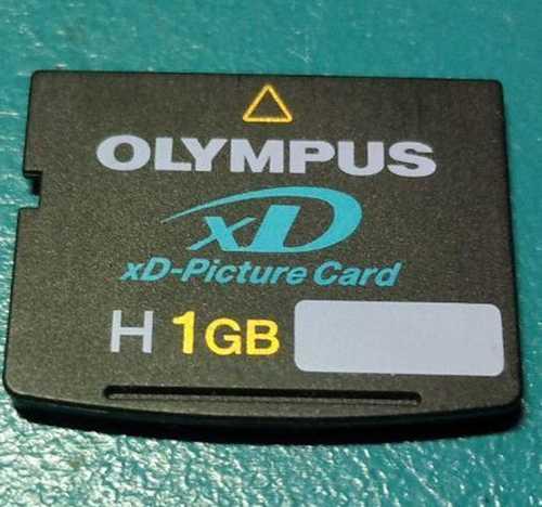 Карта памяти Olympus xD 1Gb