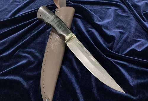 Пластунский нож сталь кованая Х12мф