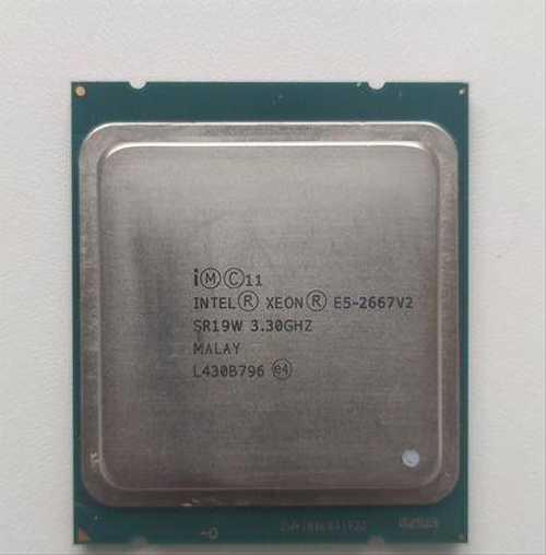 Процессор Intel Xeon E5-2667 v2 + кулер с 5 т.труб