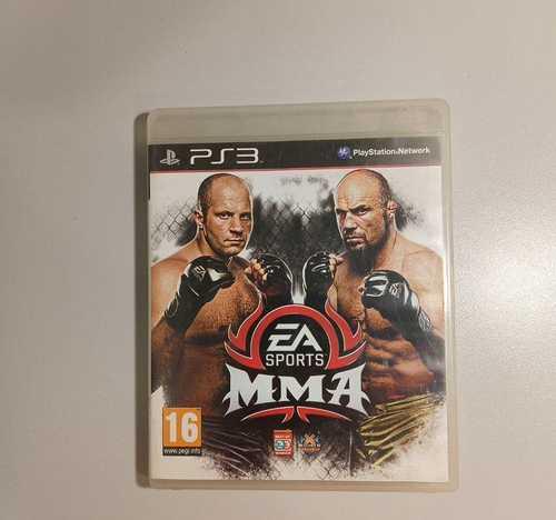 Диск на ps3 MMA