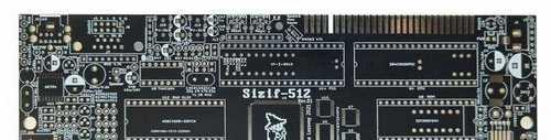 Чистая плата Sizif 512 v.D1 (клон ZX Spectrum)