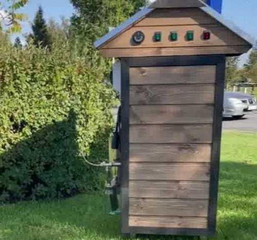 Компактная коптильня из нержавеющей стали