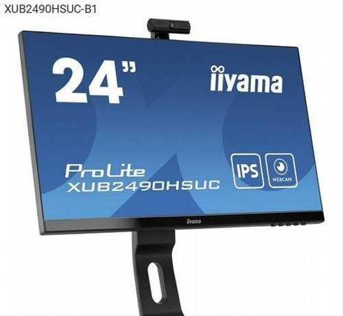 Монитор Iiyama xub2490hsuc 23.8" IPS Чёрный, XUB24