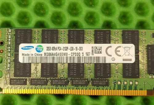 DDR4 32GB 2133 MHz ECC REG samsung 4DRx4 HP