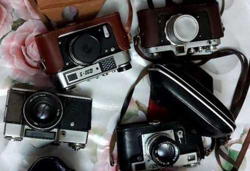 Мини коллекция советских фотоаппаратов