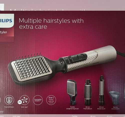 Фен-щетка Philips ProCare brillance