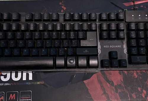 Игровая клавиатура и мышка red square