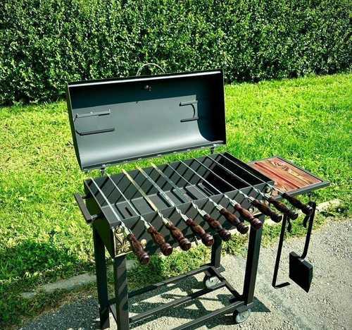 Мангал 5 мм с крышкой Grill