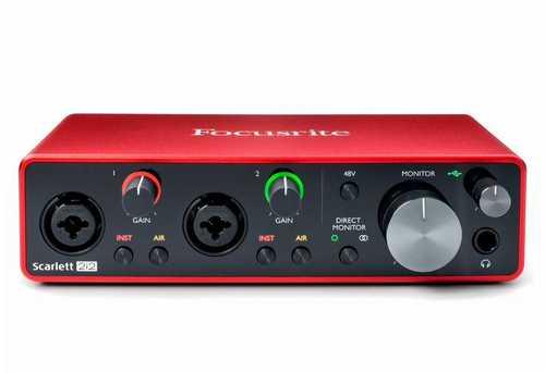 Звуковая карта focusrite scarlett 2i2 3rd gen