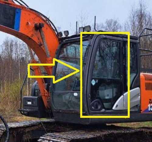 Дверь кабины экскаватора Hitachi ZX330 5G