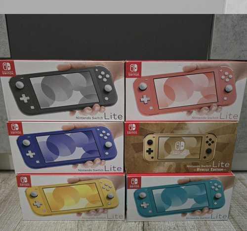 Новые Nintendo switch lite прошитые