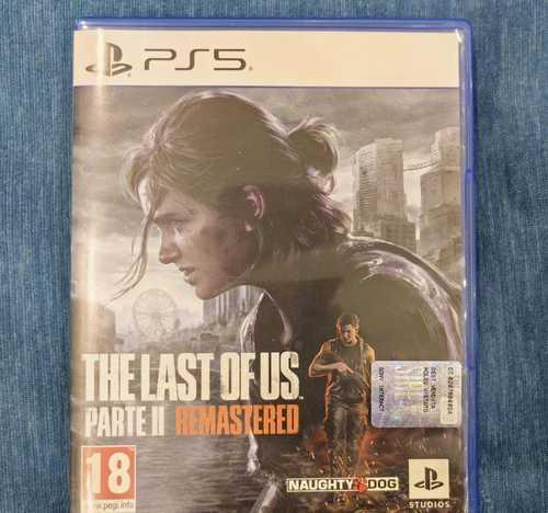 The last of us part 2 remastered ps5 диск