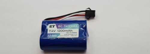 Аккумулятор ET RC-7412SM3 (7.4V, 1200mAh )