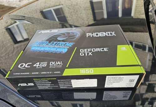 Видеокарта asus GeForce GTX 1650 Phoenix OC