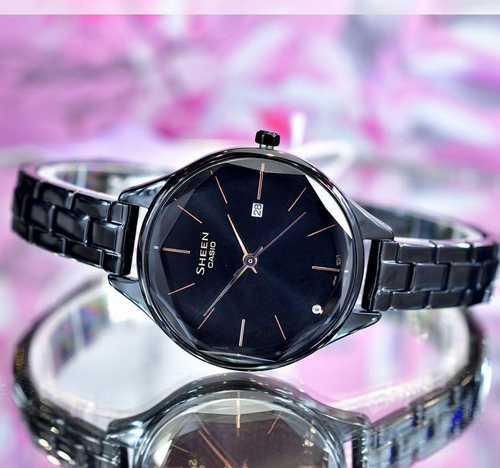 Casio Sheen SHE4062BD-1A женские часы