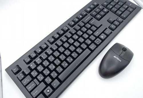 Комплект клавиатура + мышь a4tech 3100n