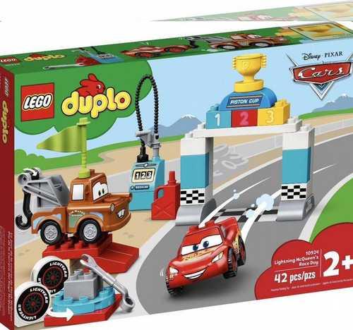 Конструктор lego duplo 10924 Гонки Молнии маккуина