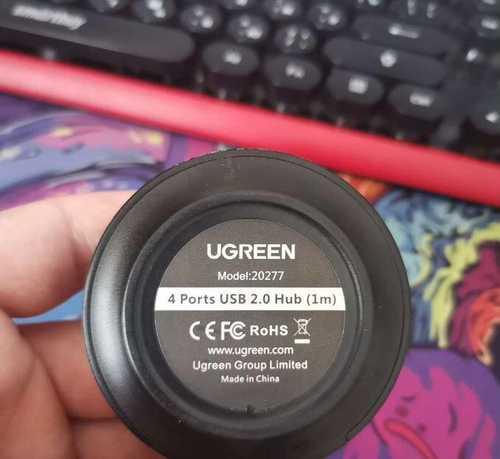 USB-разветвитель Ugreen CR106