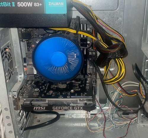 Игровой пк 1630 4gb i3 10100f