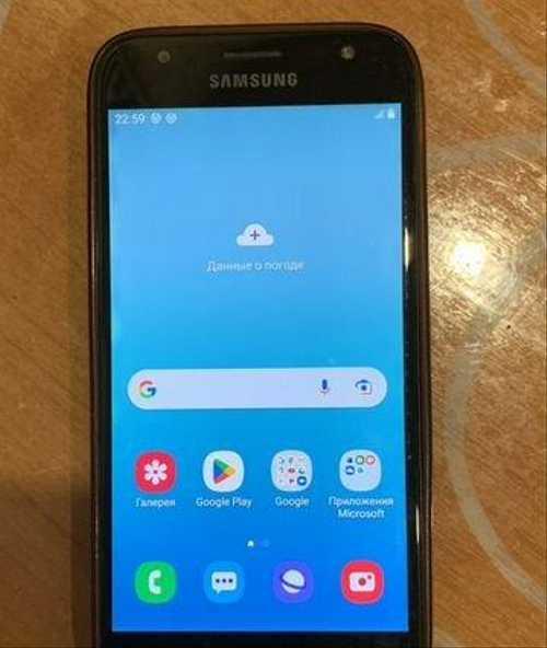Телефон Samsung j3 2017 sm-j330f
