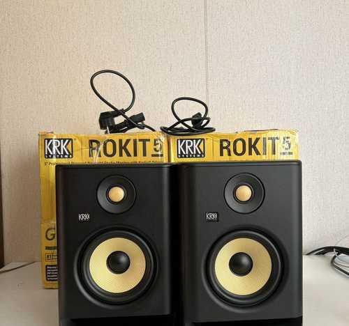 Krk rokit 5 g4 (пара) студийные мониторы