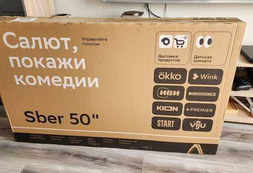 Телевизор Sber50 (127 cm) UHD 4К qled