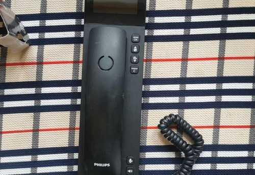 Проводной телефон philips scala M110B черный