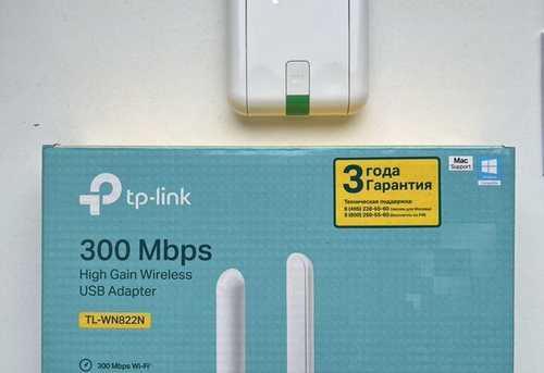 Wi-fi адаптер 300Мбит/с TP-link TL-WN822N