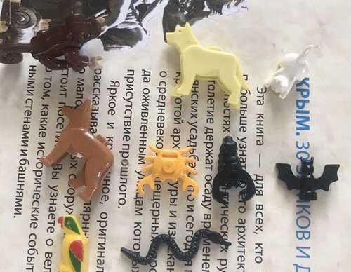 Lego животные и растения