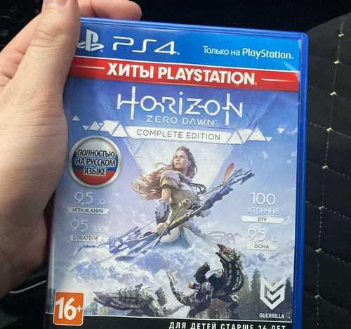 Диск на ps4 horizon zero dawn