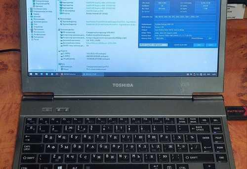 13.3" Toshiba PORTEGE Z930-D3S, 128 ГБ, Core i5-3317U, RAM 4 ГБ, Intel HD Graphics 4000