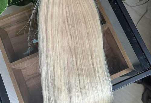 Натуральные волосы блонд