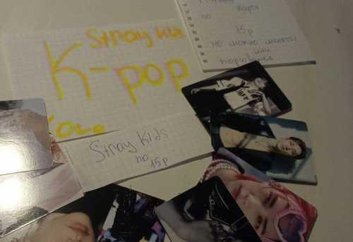 K-pop карты Stray kids