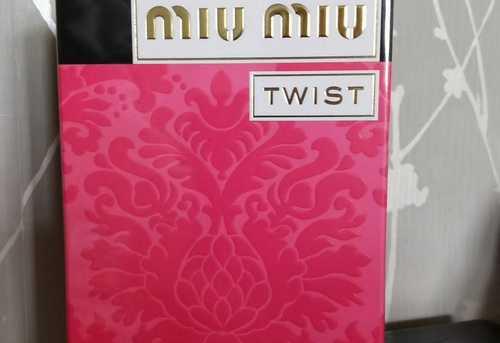 MIU MIU twist EAU DE parfum 100 ml женский