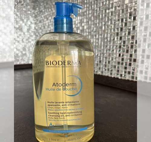 Bioderma atoderm 1 л масло для душа биодерма