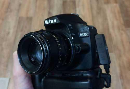 Nikon D3200 + Гелиос 44-2