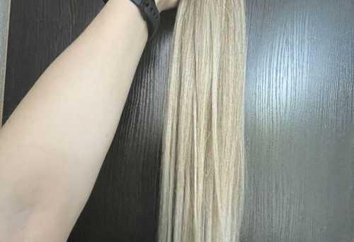 Волосы для наращивания блонд био