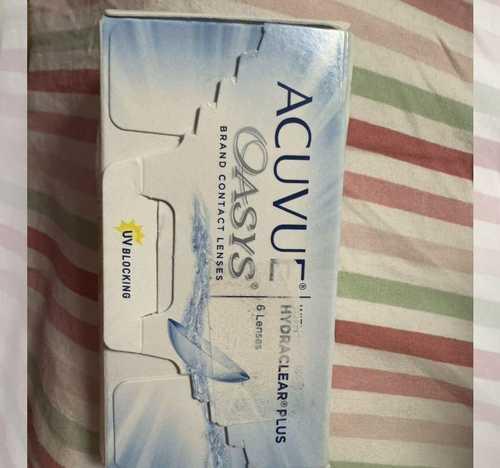 Линзы контактные acuvue oasys двухнедельные 3.5