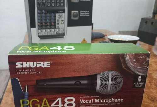 Микрофон Shure, новый, в упаковке