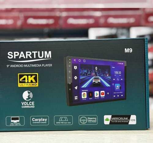 Аndrоid мaгнитола 4 64Gb spartum M9 Carplay