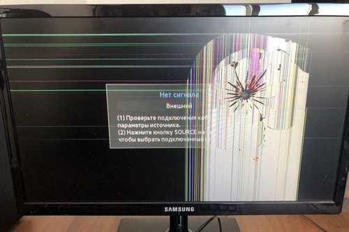 Телевизор Samsung T22C350 (разбита матрица)