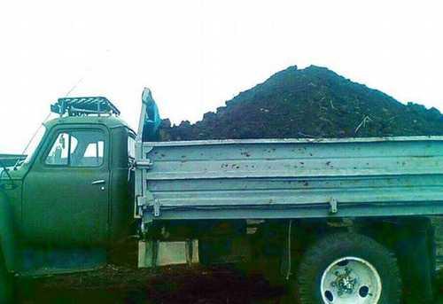 Чернозем, навоз с доставкой. Газон 5 тонн