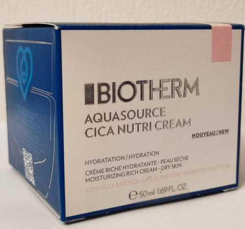 Biotherm Aquasource cica nutri cream