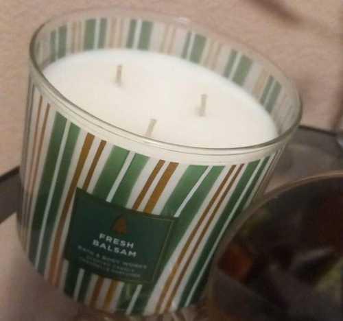 Bath and body works свеча большая
