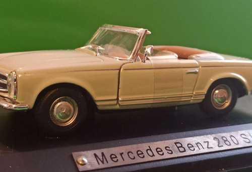 Модель автомобиля mercedes 1:43