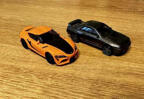 Hot Wheels Premium Toyota Supra и Nissan Skyline