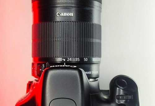 Фотоаппарат Canon 550d 18-135mm IS + комплект